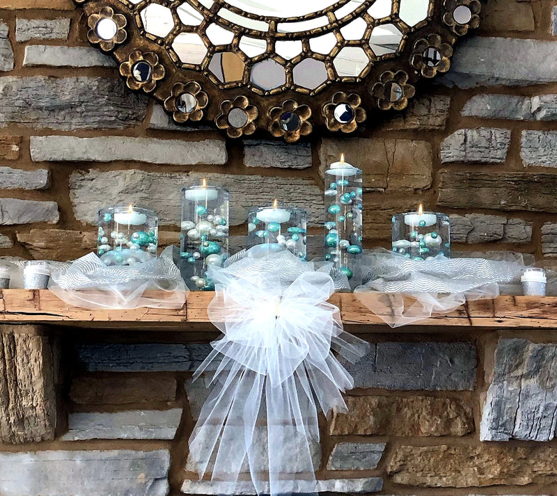 Floating Pearls for Vase Decorations with Transparent Water Gels Kits