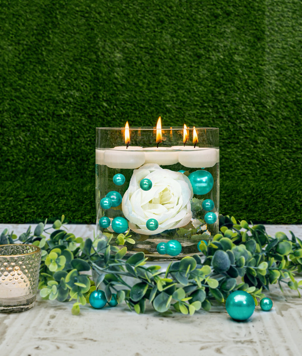 7 Floating Spring Rose Bush - White/Off White - Vase Decoration ...