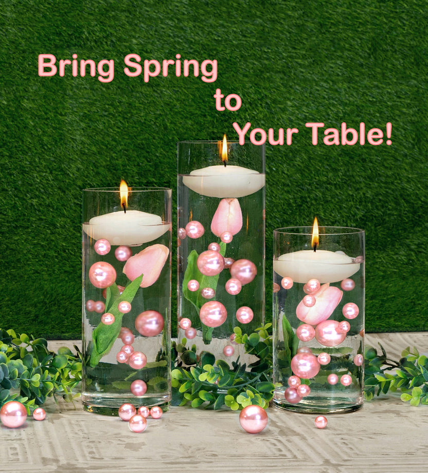 Floating Pearls for Vase Decorations with Transparent Water Gels Kits