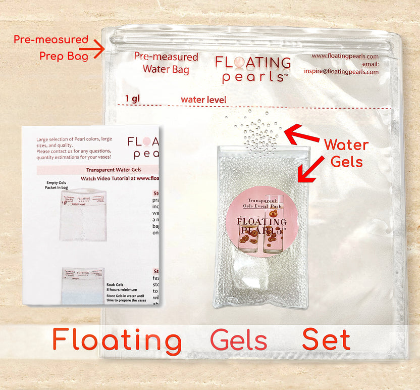 Water Gels Event Pack Vase Fillers For Floating Pearls – Floating Pearls®