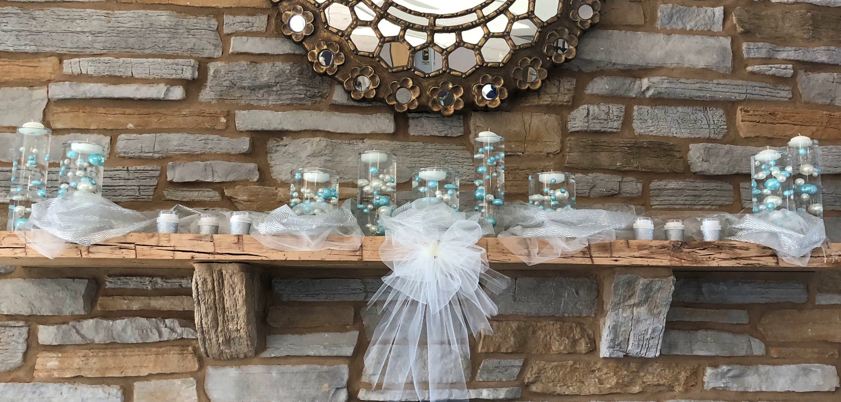 Floating Pearls for Vase Decorations with Transparent Water Gels Kits