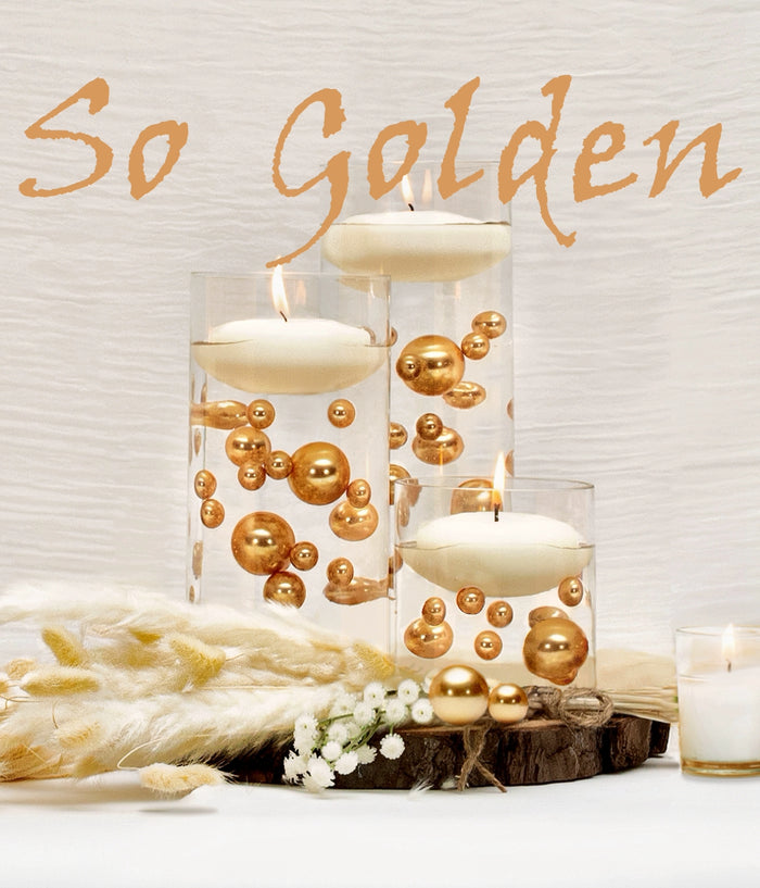 Floating Pearls for Vase Decorations with Transparent Water Gels Kits