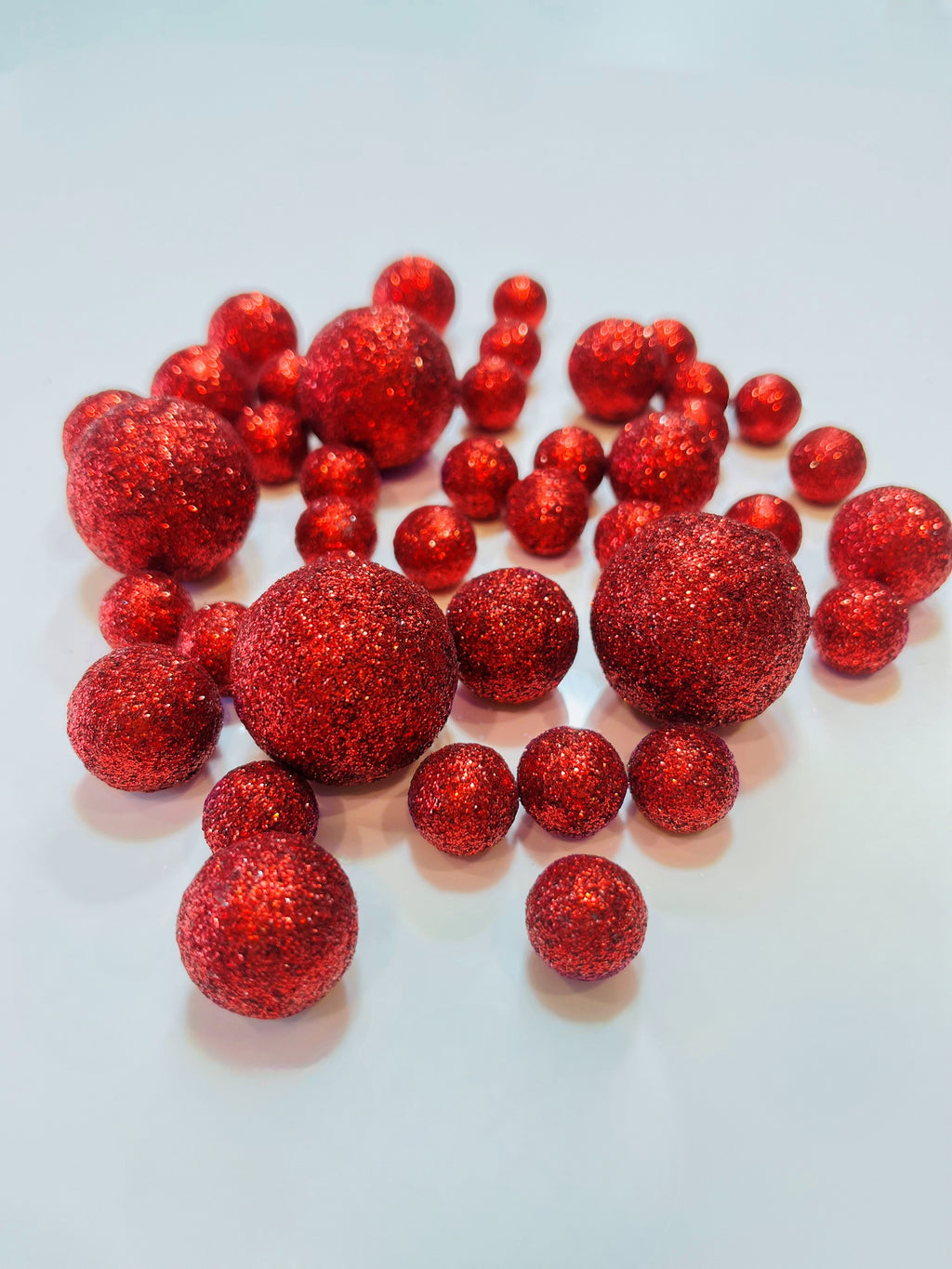 Floating Red Glitter Pearls-Including Transparent Gels Kits For Floati ...